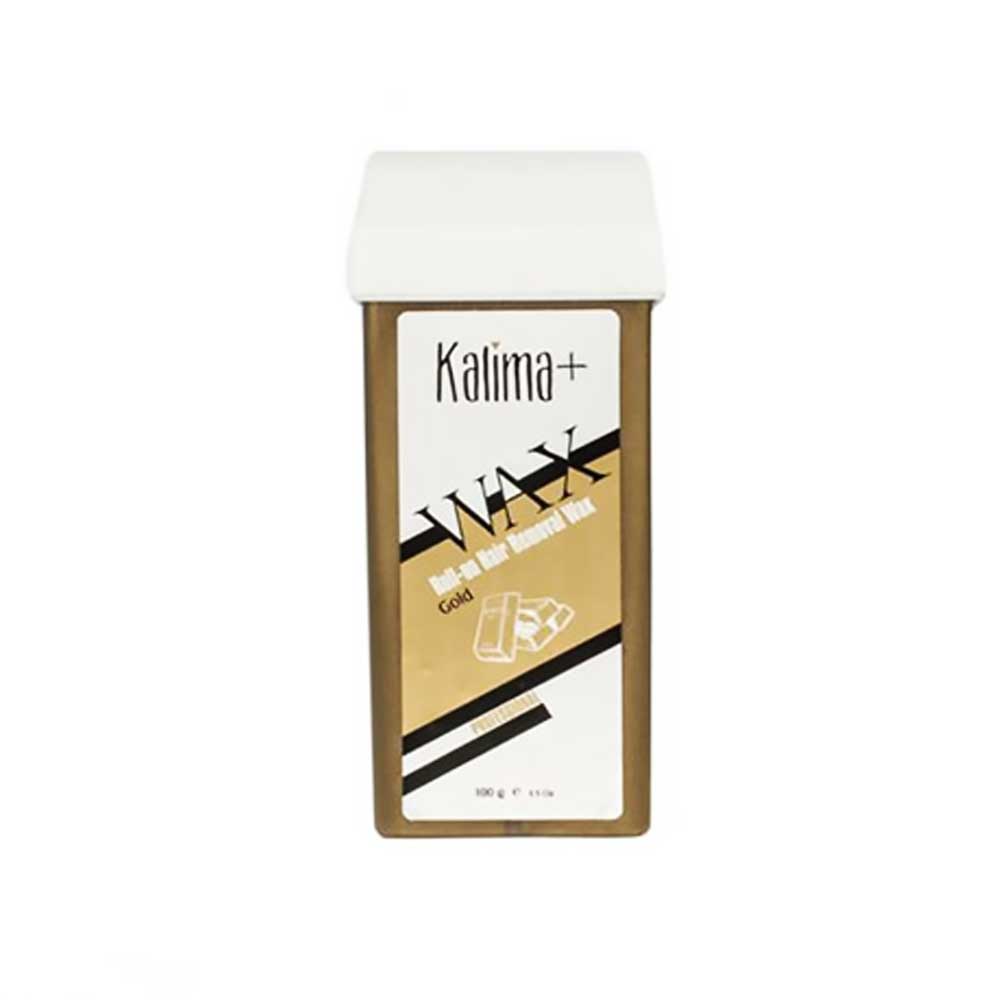 موم و وکس خشابی کالیما پلاس رنگ طلایی وزن 100 گرم