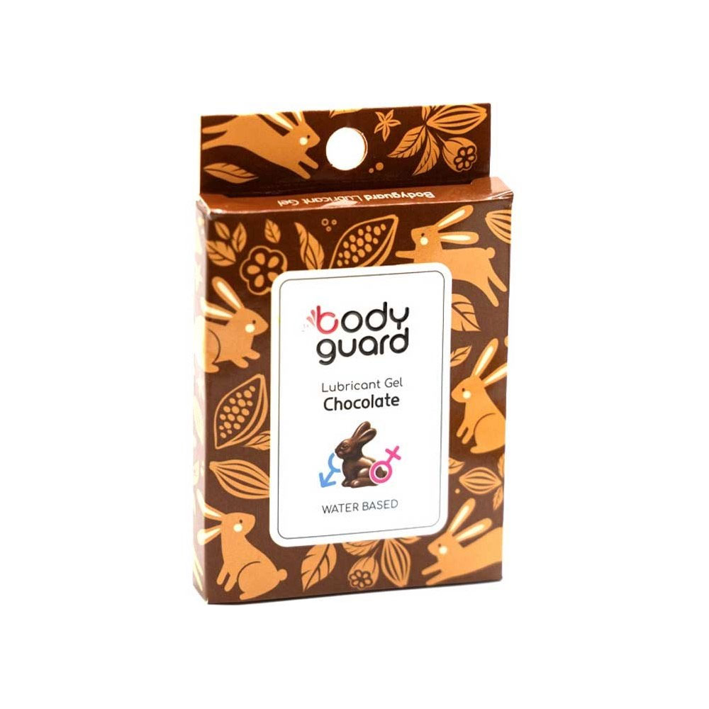 ژل لوبریکانت بادیگارد سری WATER BASED مدل Chocolate بسته 3 عددی